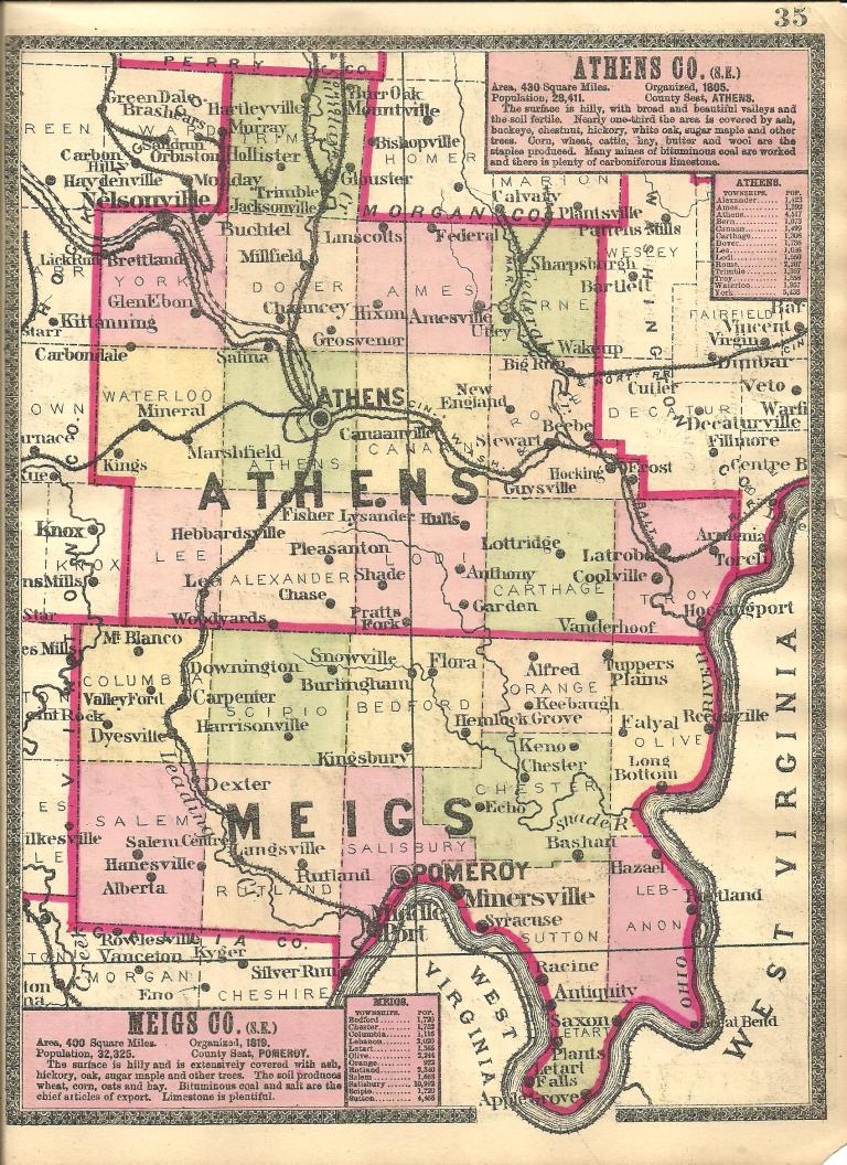 Athens County – Ohio Ghost Town Exploration Co.