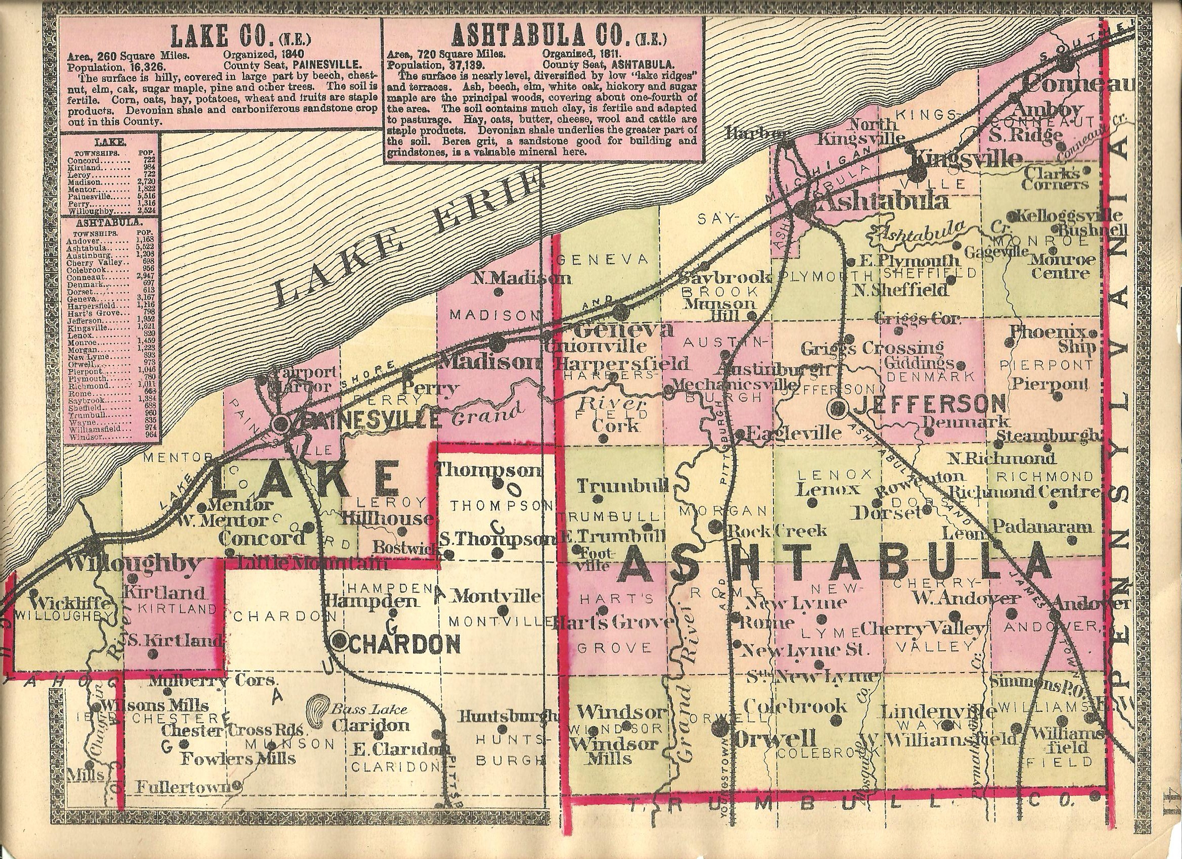 Ashtabula County – Ohio Ghost Town Exploration Co.