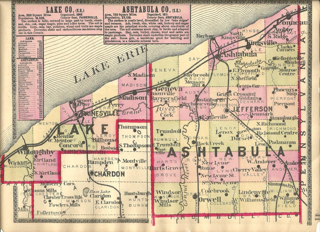 Ashtabula County – Ohio Ghost Town Exploration Co.