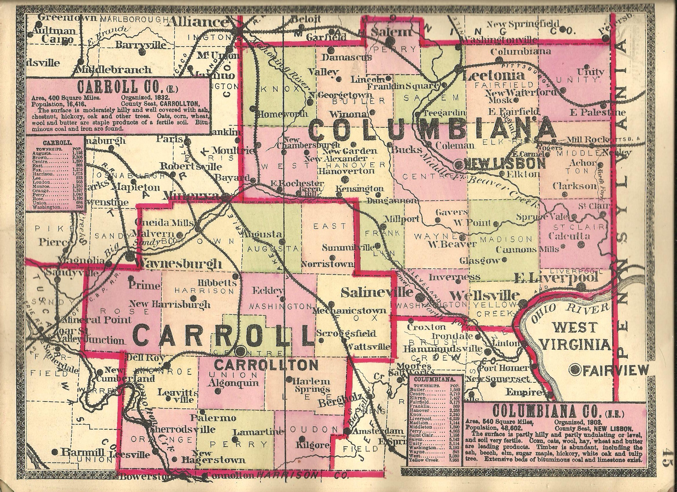 Columbiana County – Ohio Ghost Town Exploration Co.